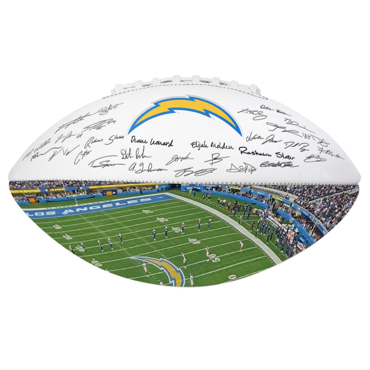 Officially Licensed NFL 2025 Autograph Football by Logo Brands ...