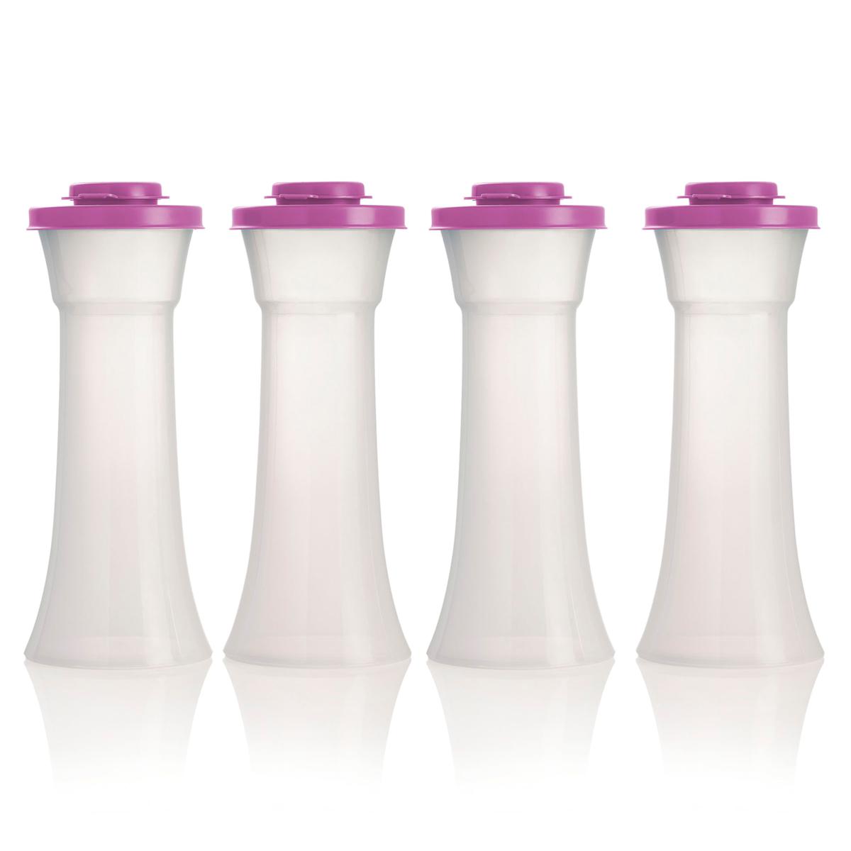Tupperware 4-piece Hourglass Seasoning Shaker Set | HSN