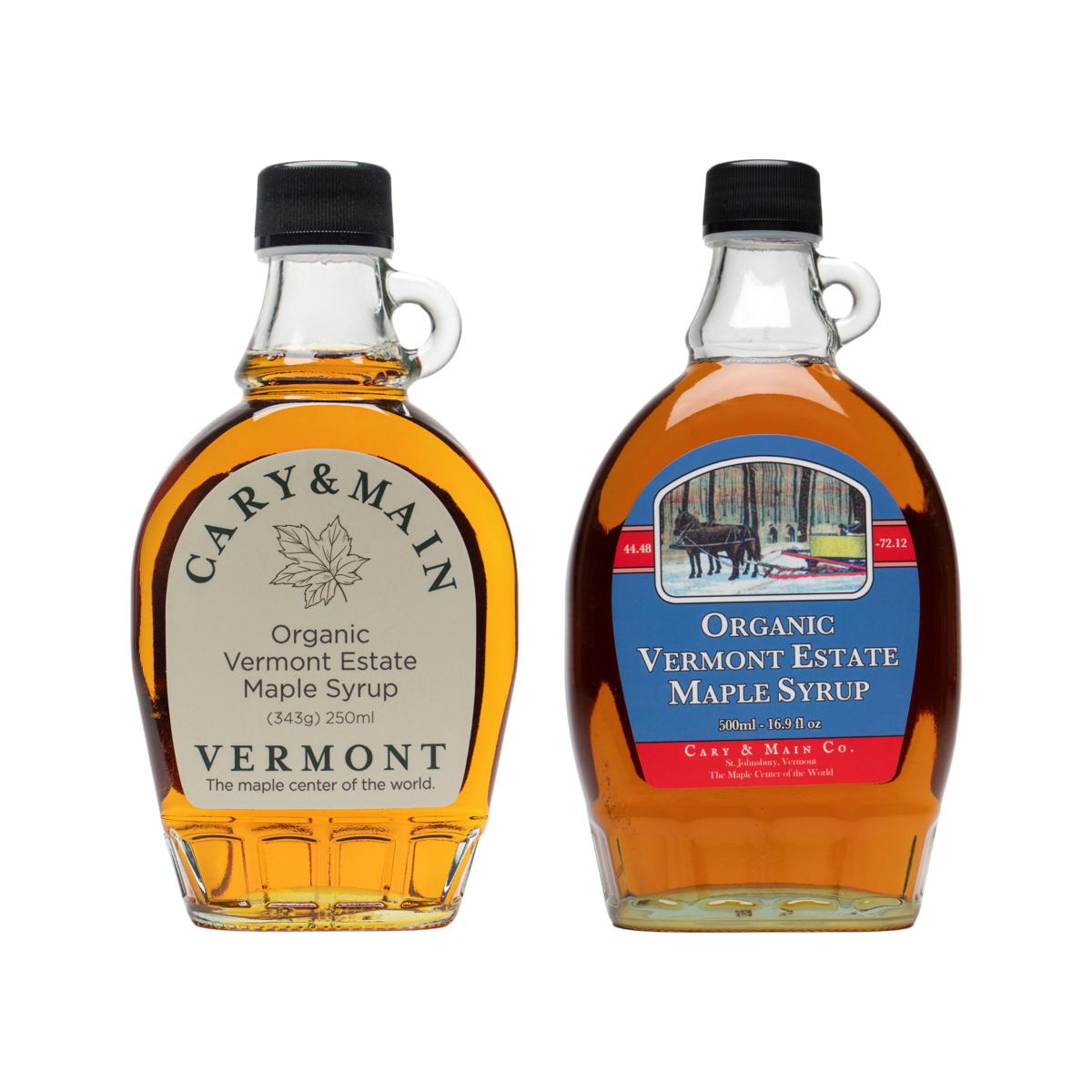 Cary & Main Organic Vermont Maple Syrup 2-pack | HSN