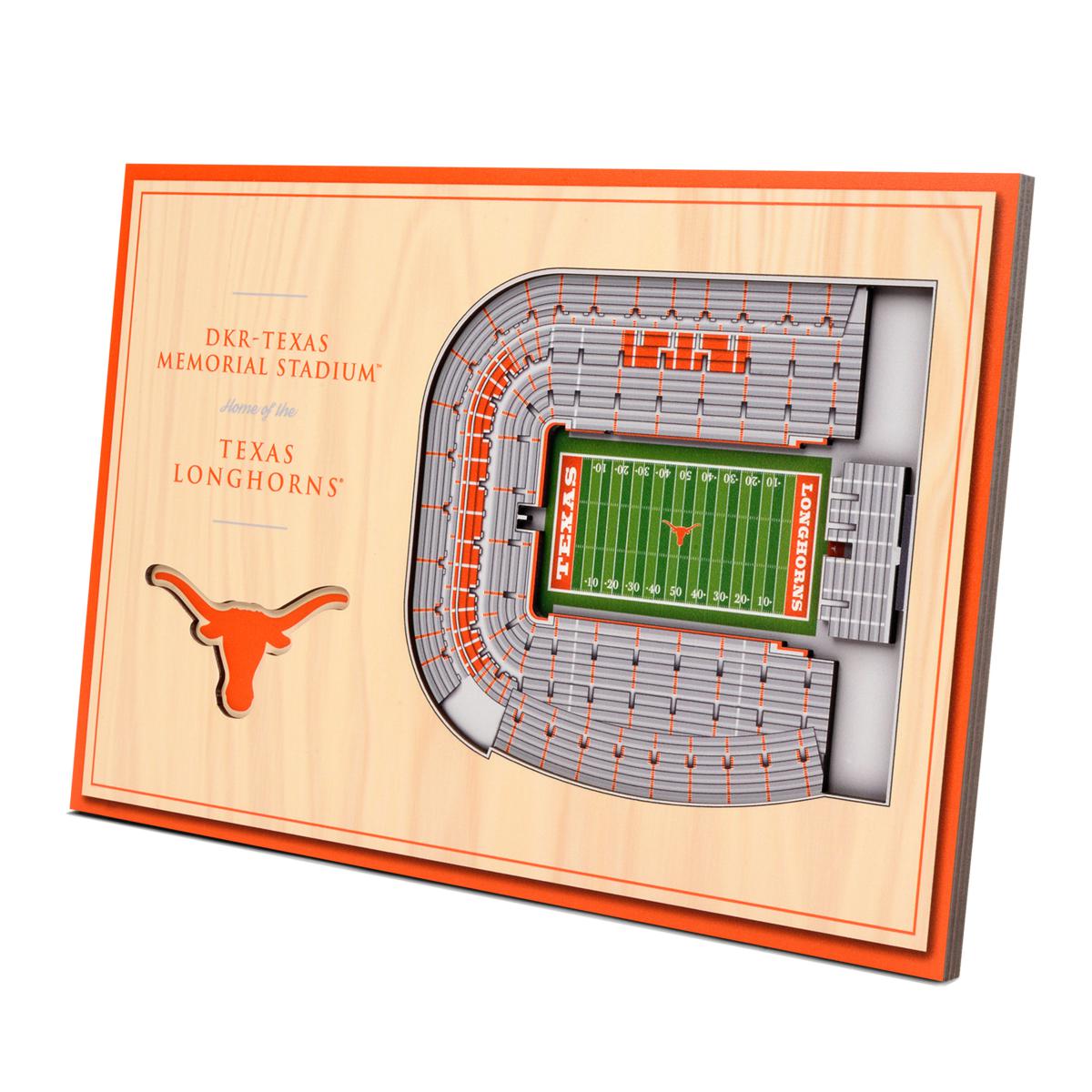 Officially Licensed NCAA 3-D Desktop Display - Texas Longhorns ...