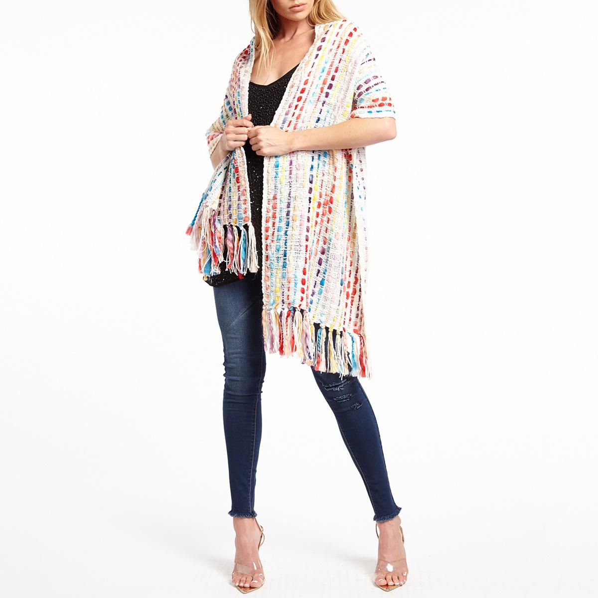 Aratta Keep It Warm Knit Shawl - 9916883 | HSN
