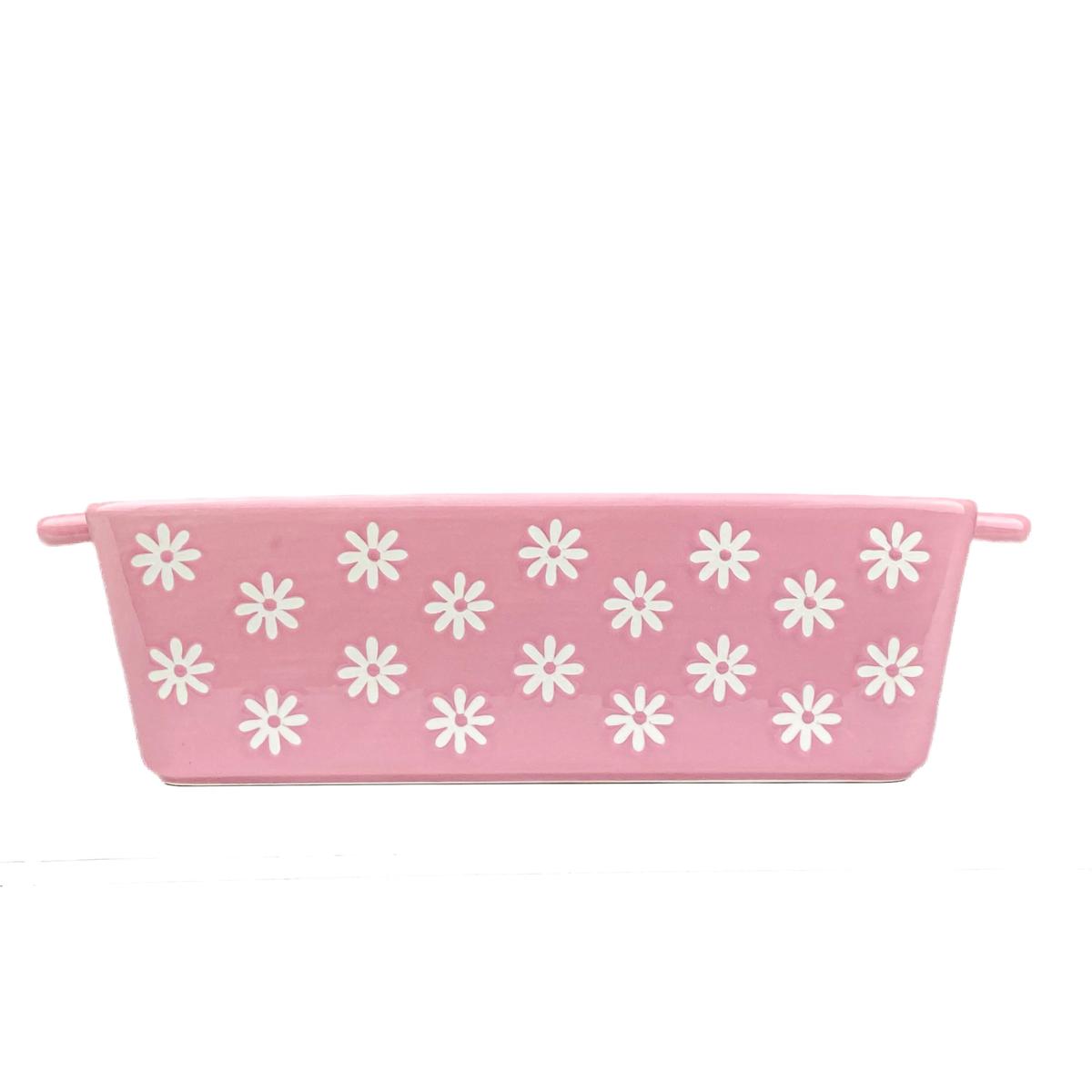 10 Strawberry Street Daisy Loaf Pan - Pink | HSN