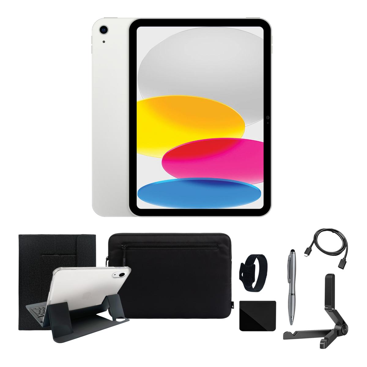 Apple iPad 11" 11th Gen Silver 512GB Wi-Fi Bundle w/Case & Voucher | HSN