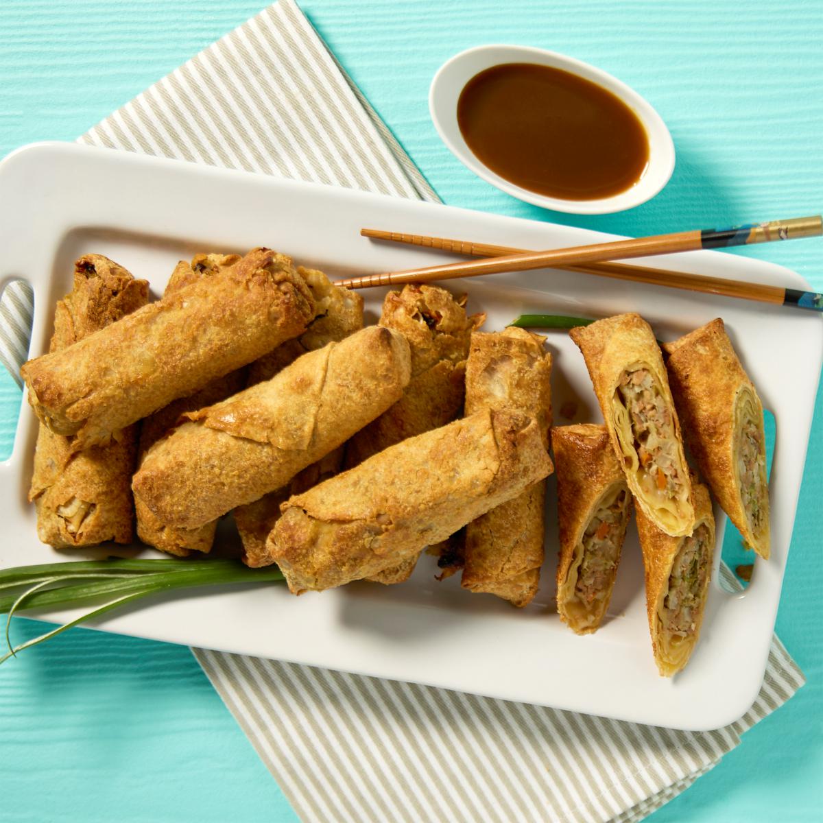 Chef Jet Tila 20-ct. 3 oz. Crunchy Chicken Egg Rolls - 23520646 | HSN