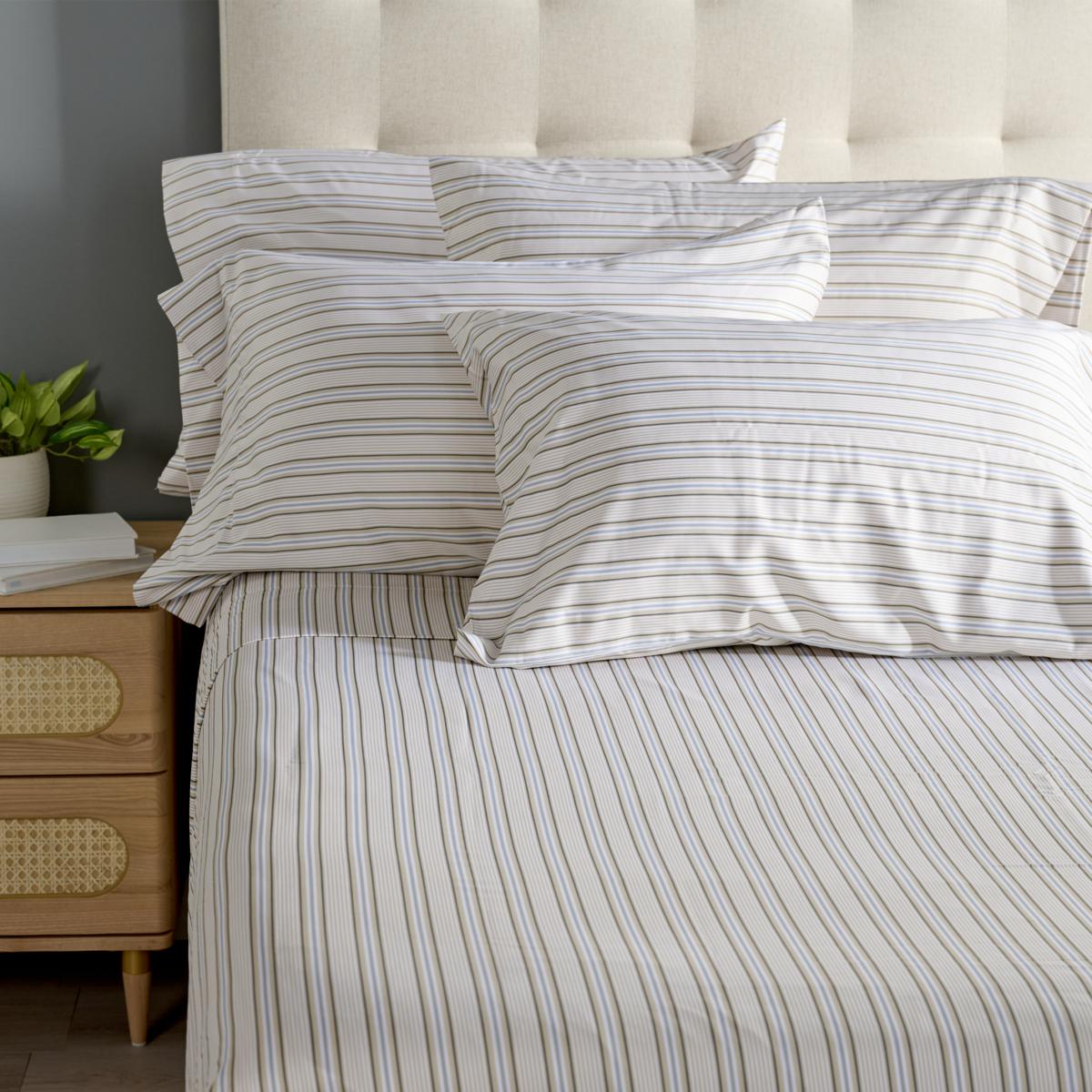 Concierge Collection Rayon from Bamboo with Coolix 6-piece Sheet Set | HSN