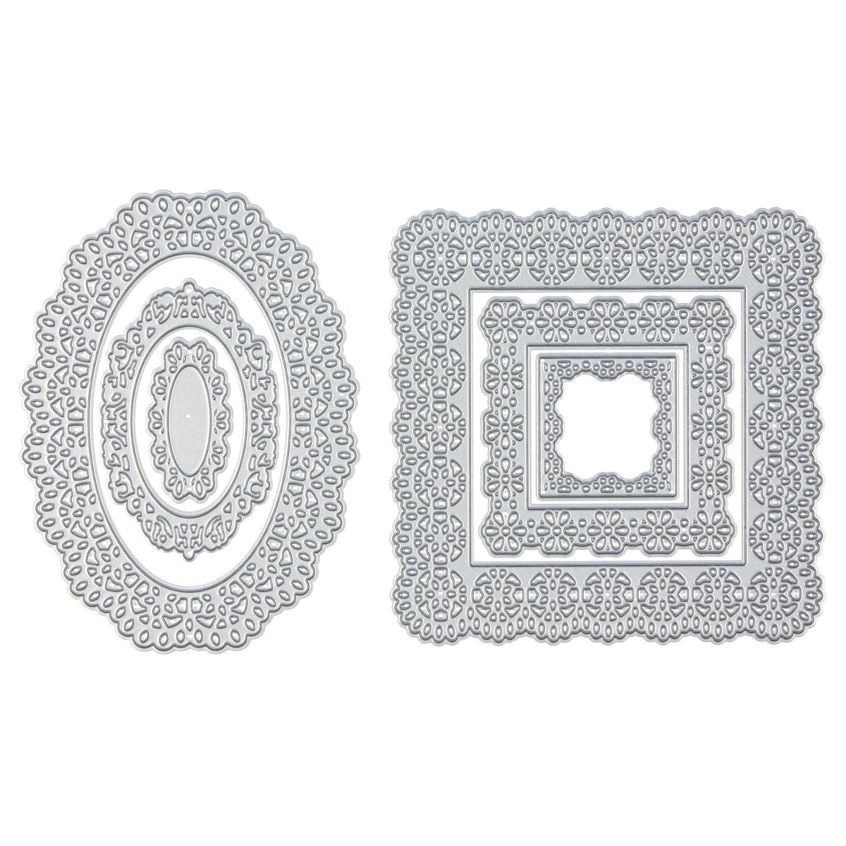 Crafter's Companion Lace Nesting Dies Set of 2 - 22026322 | HSN