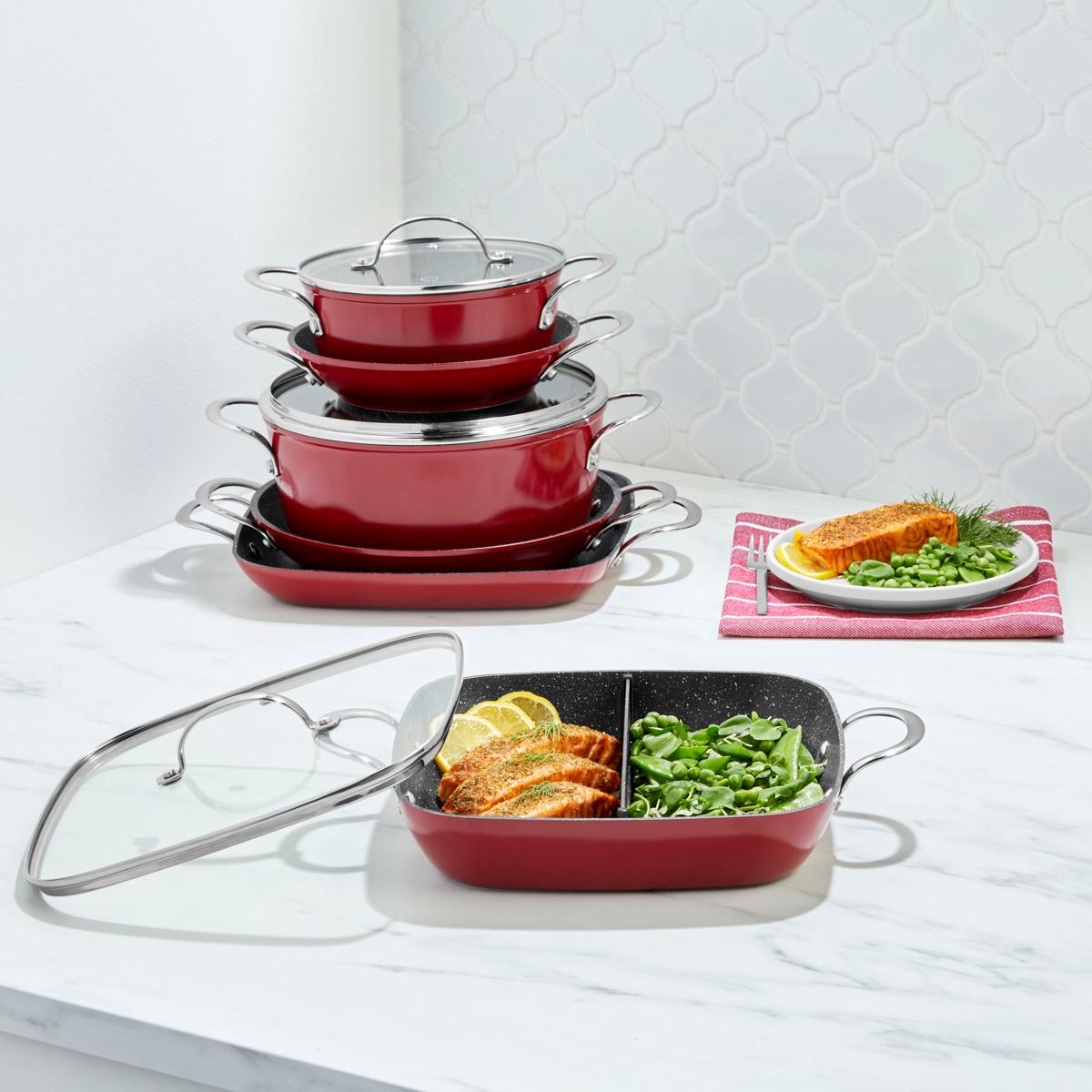 Curtis Stone Cookware Curtis Stone Nonstick Multi-Purpose Pans | Dura ...