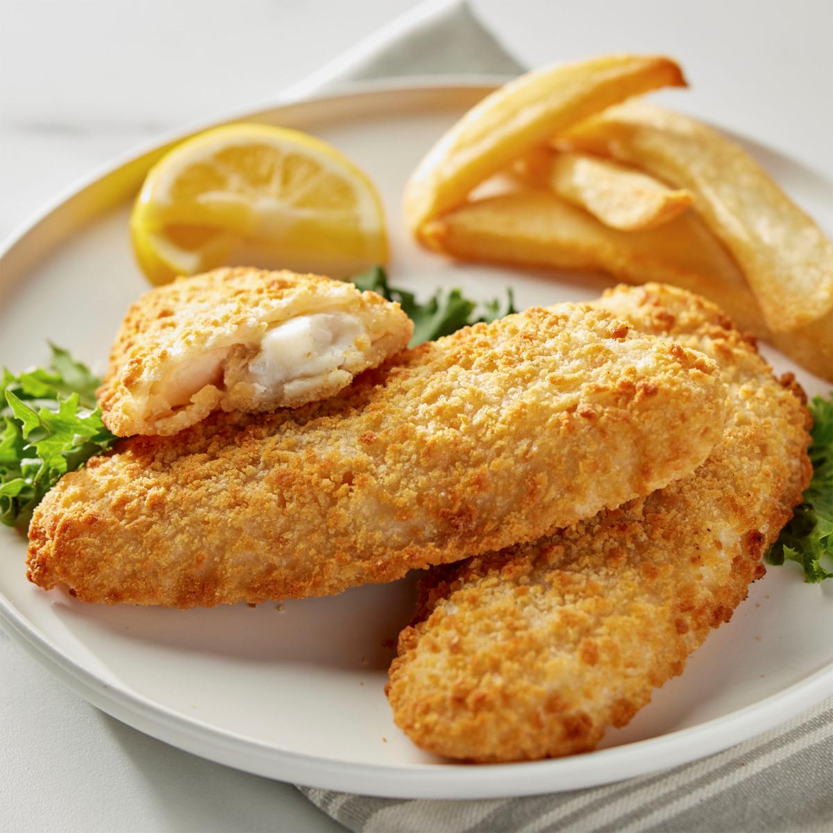 Curtis Stone 20-count 3.5 oz Breaded Cape Hake Filets - Original/Lemon ...