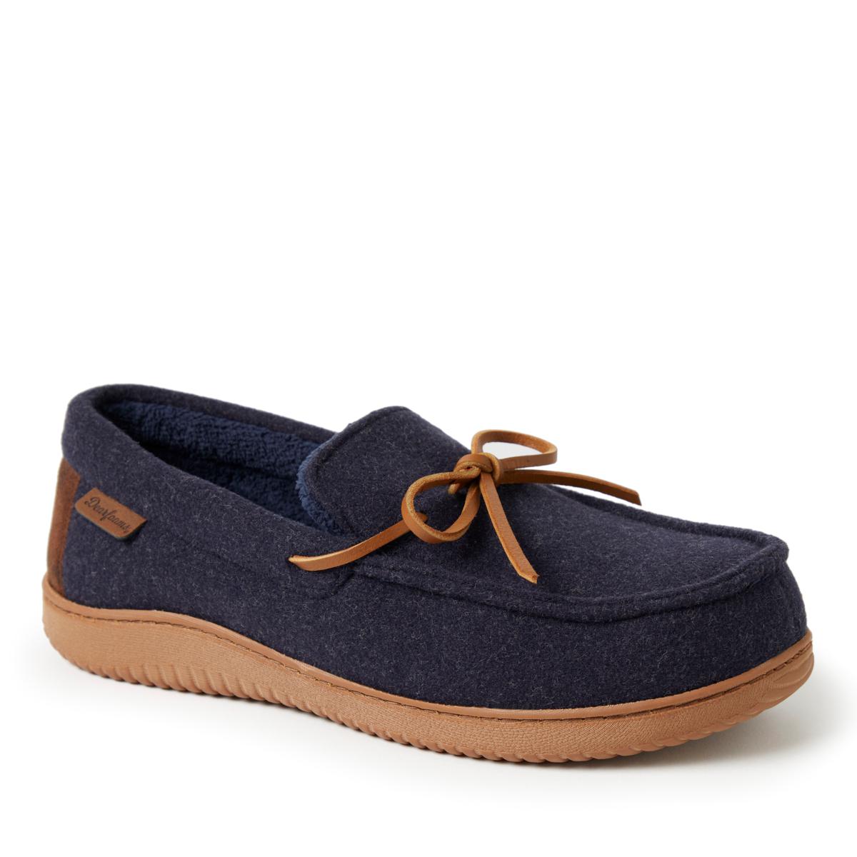 Dearfoams Men's Indoor/Outdoor Memory Foam Moccasin Slipper - 20710641 ... Dearfoams Men's Indoor/Outdoor Memory Foam Moccasin Slipper - 20710641 ...