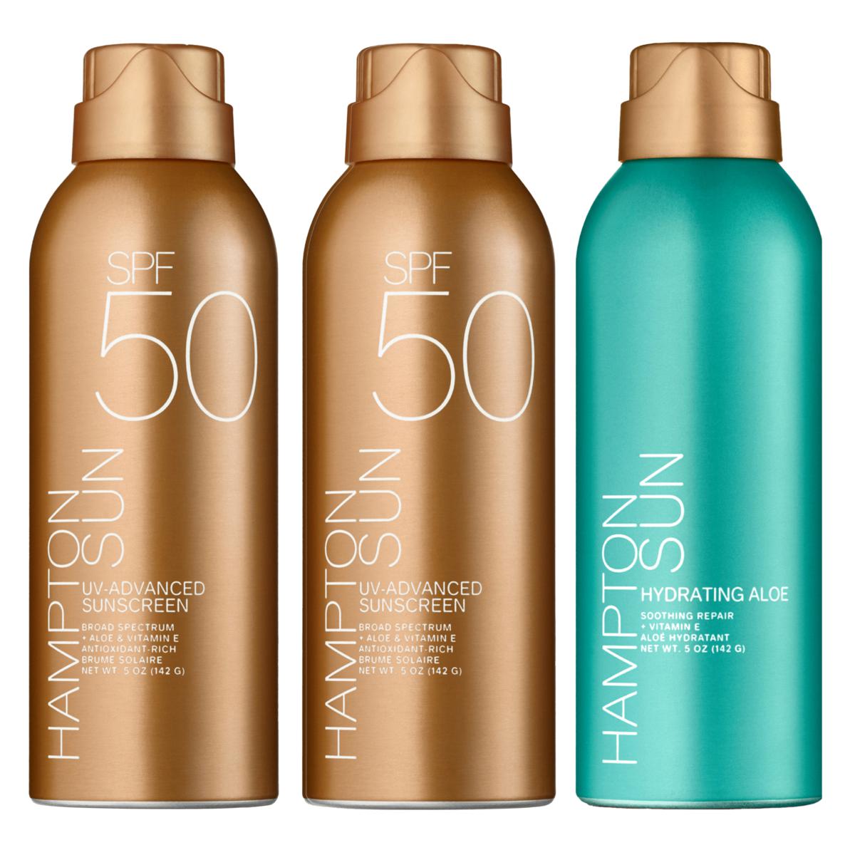 Hampton Sun SPF 50 UV-Advanced & After Sun Mist Set - 23562005 | HSN