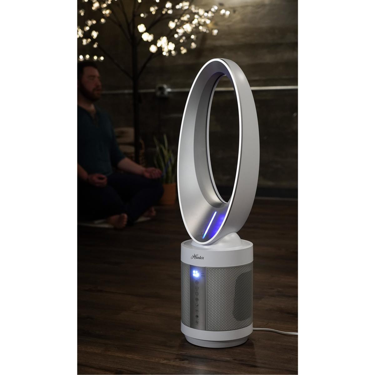 Hunter HPF520 ExtremeAir Tower Bladeless Air Purifier Fan 23348159 HSN