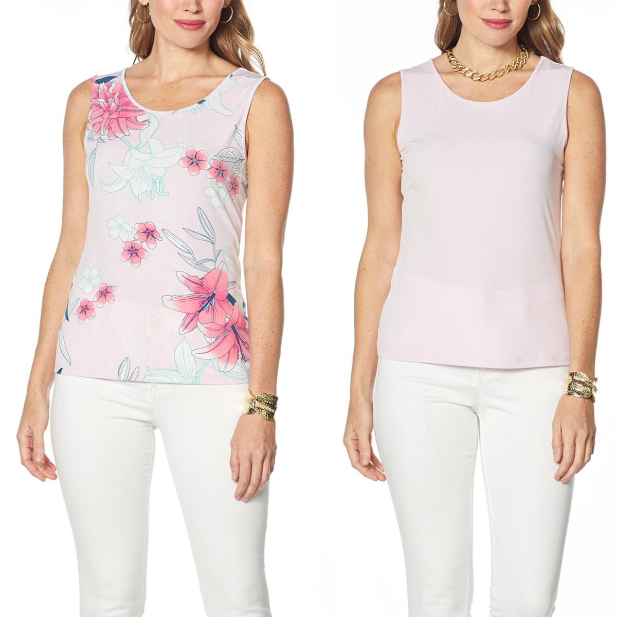 IMAN Global Chic 2-Pack Tanks - 9800429 | HSN IMAN Global Chic 2-Pack Tanks - 9800429 | HSN