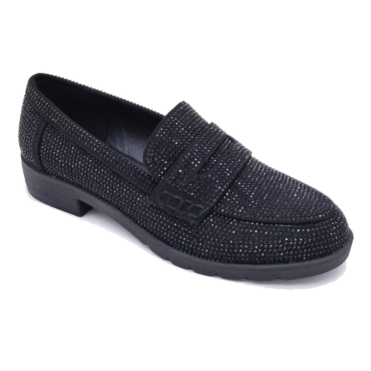 Kenneth Cole Reaction Fern Jeweled Penny Loafer | HSN