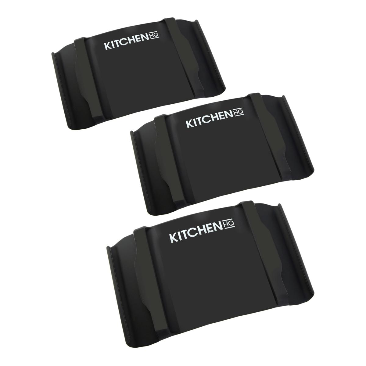 Kitchen HQ 3-piece Silicone Gripper Mitt Set - 22178774 | HSN