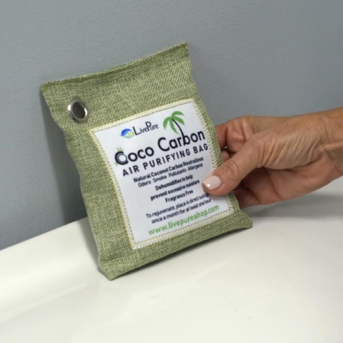 LivePure 10 count Coconut Carbon Air Purifying Bags