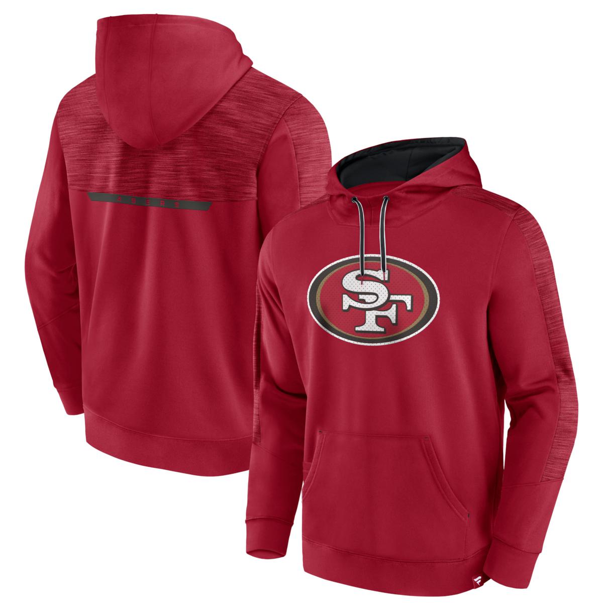Men's Fanatics Branded Scarlet San Francisco 49ers Defender Evo ...