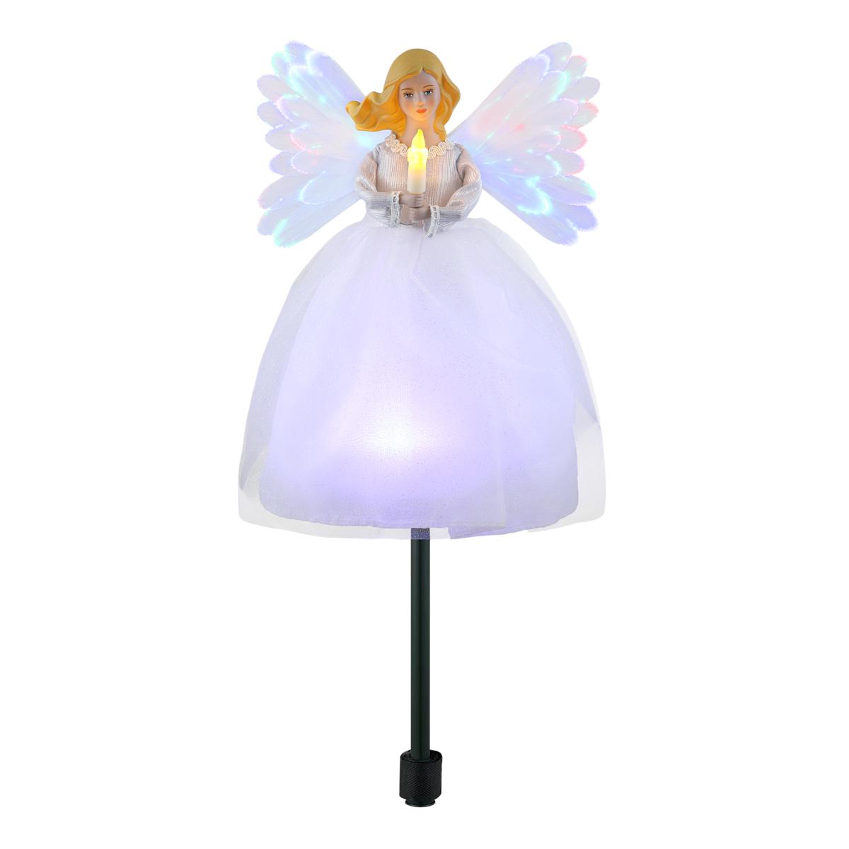 Mr. Christmas Animated Tulle Skirt Angel Tree Topper - 20902764 | HSN