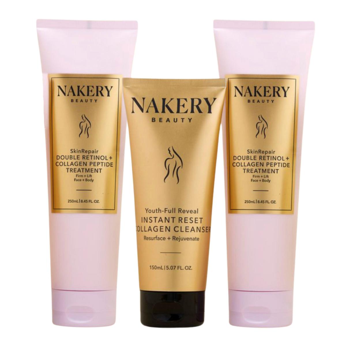 (HSN) Nakery Beauty Triple Retinol Plump and Firm 3pc Collection ...