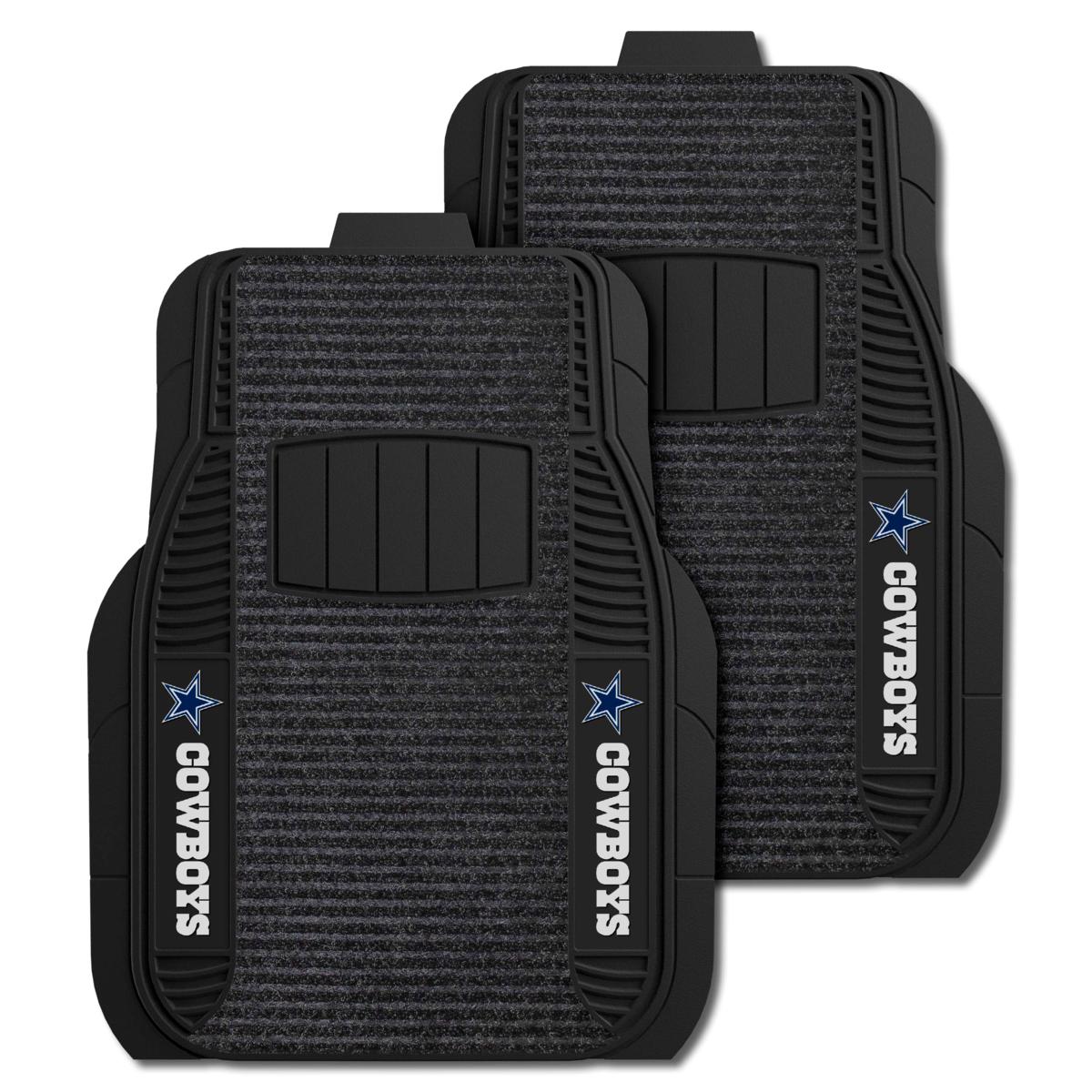 Officially Licensed NFL Dallas Cowboys 21 x 27 Car Mat Set HSN