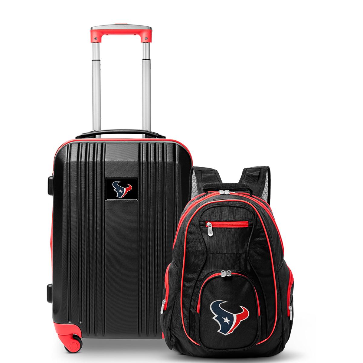 Officially Licensed NFL Houston Texans Premium Backpack & Carry-On ...