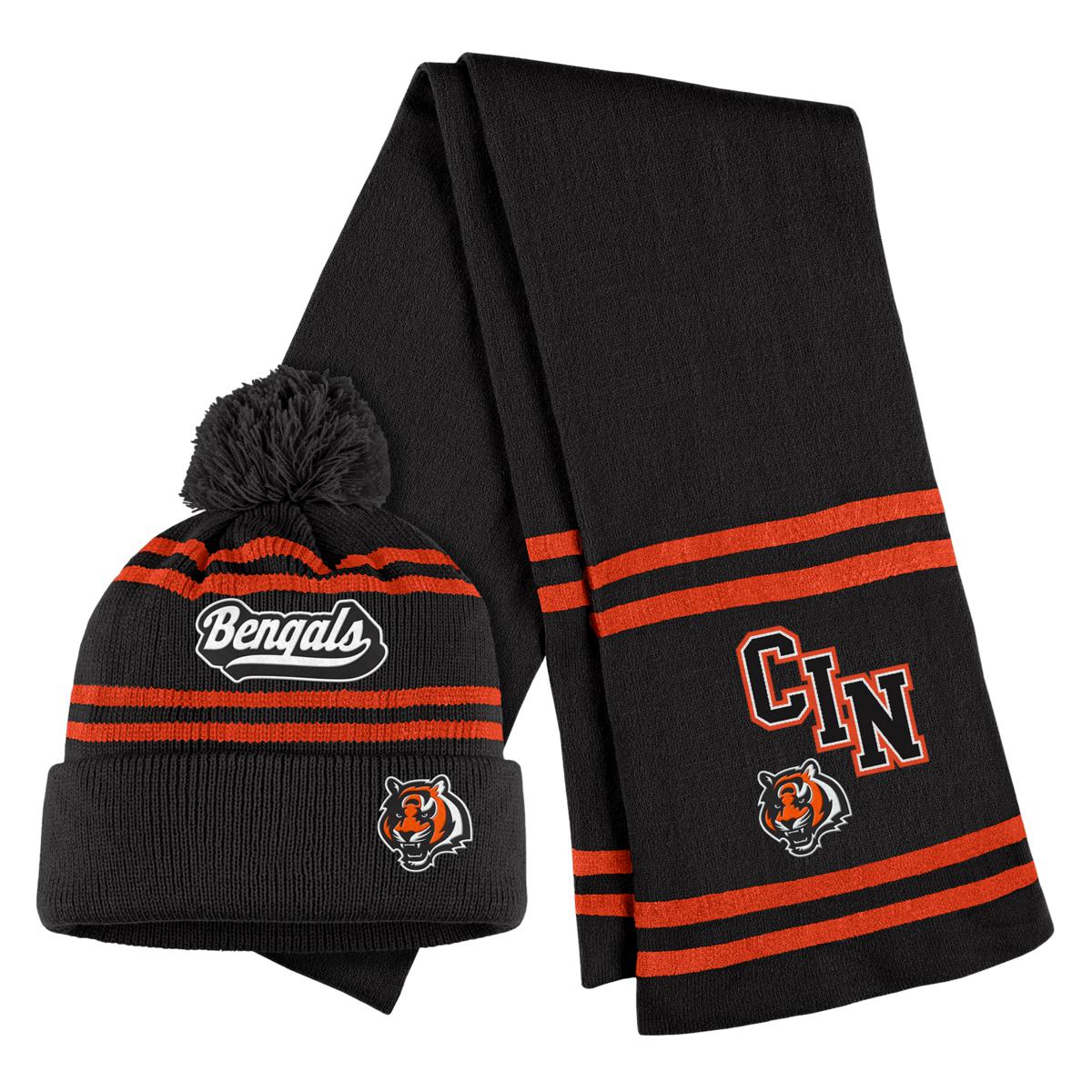 Officially Licensed NFL WEAR by Erin Andrews Knit Beanie & Scarf ...