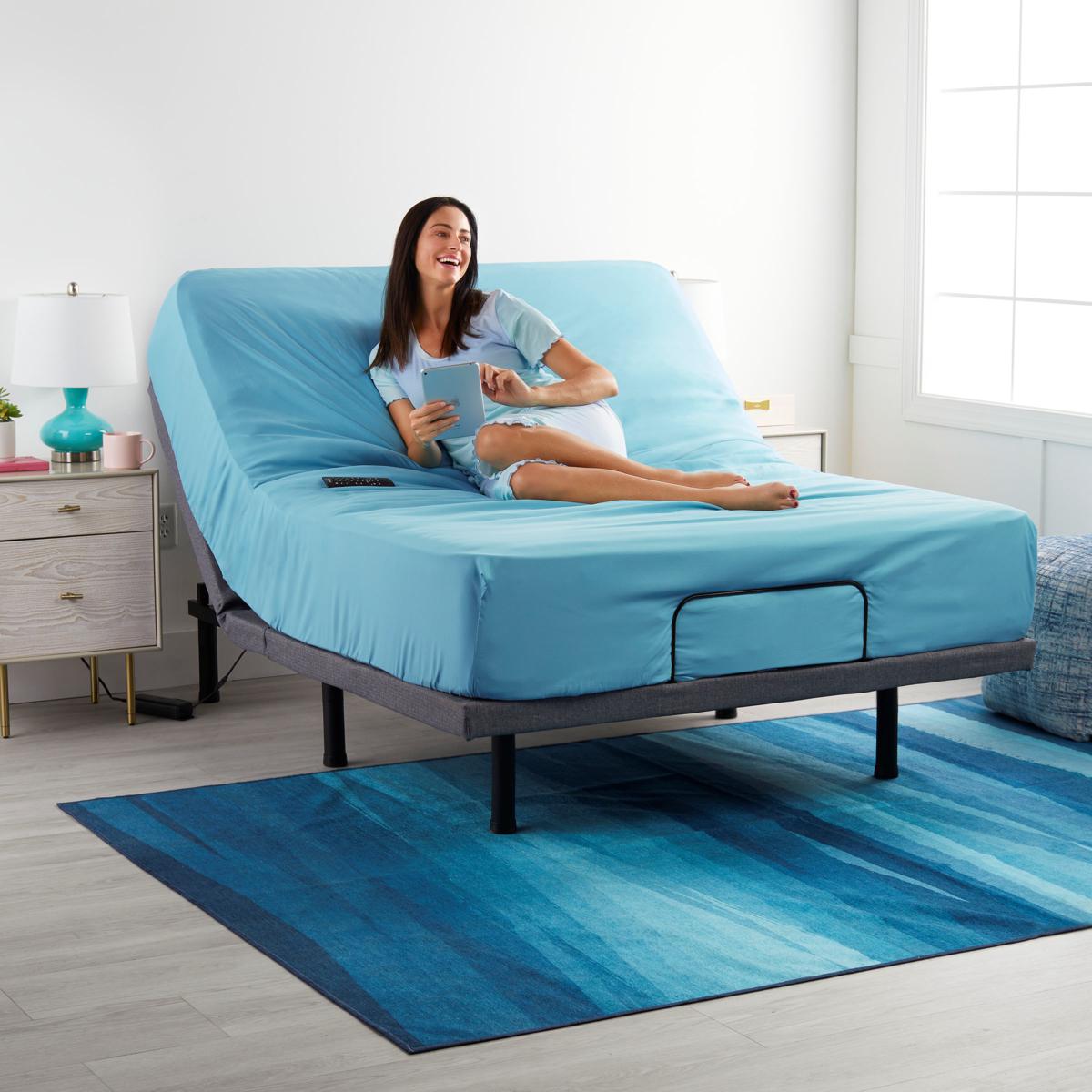 South Street Loft Adjustable Queen Base w Massage Incline HSN
