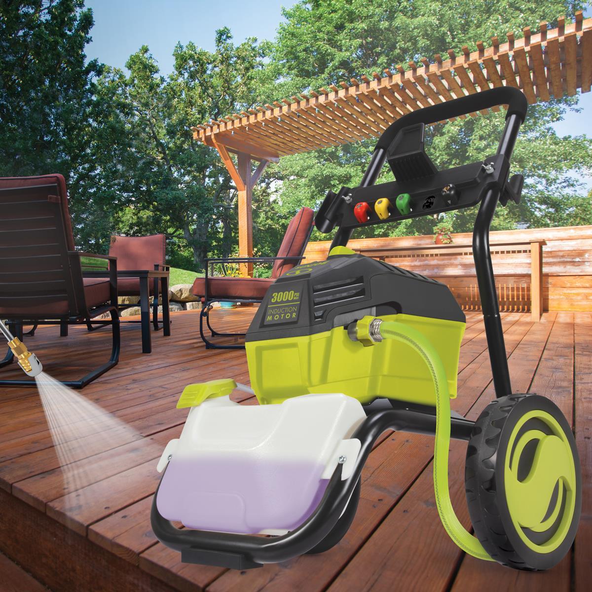 Sun joe electric pressure washer 3000 psi store