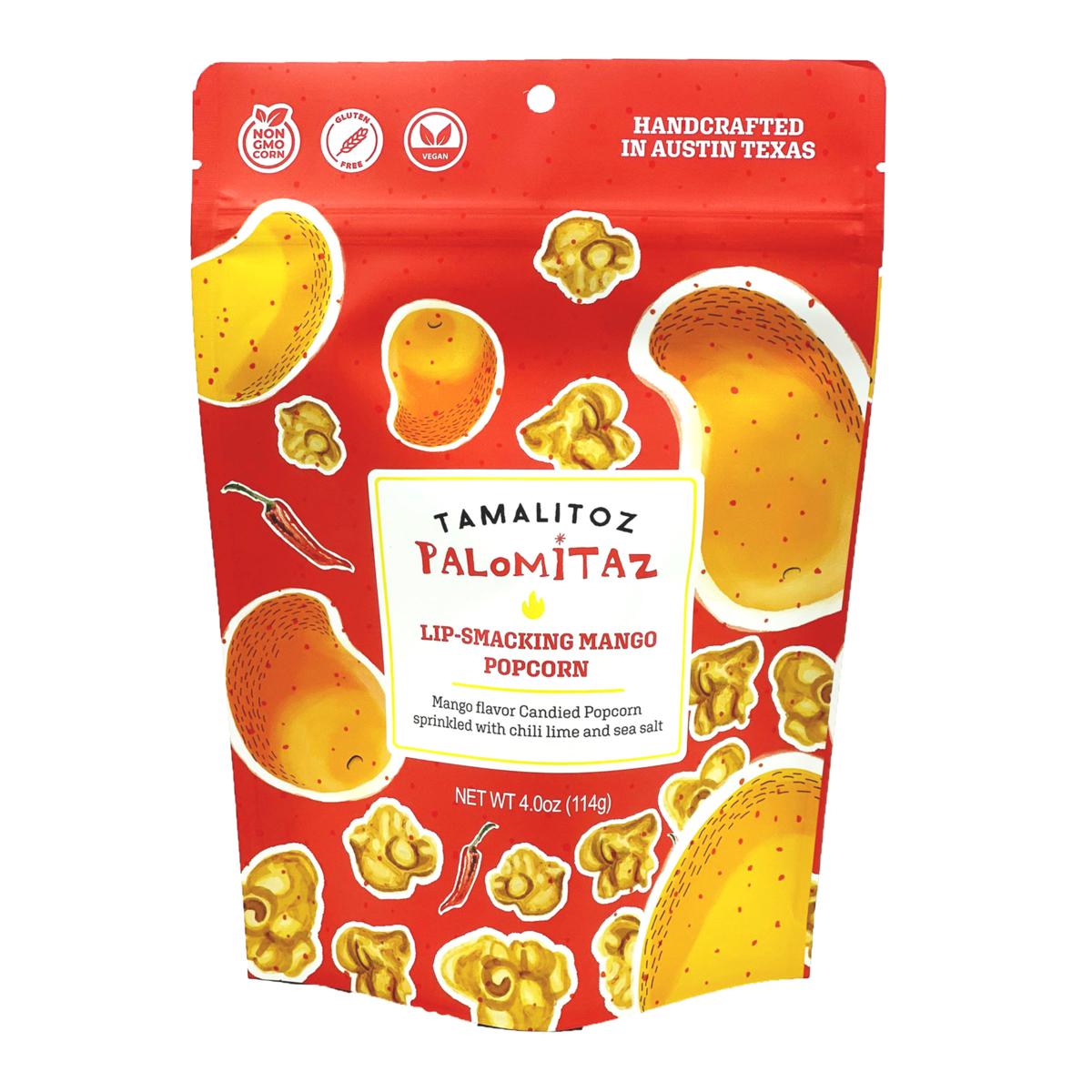 Tamalitoz by Sugarox Palomitaz 4-pack Mango Flavored Popcorn - 23633092 ...