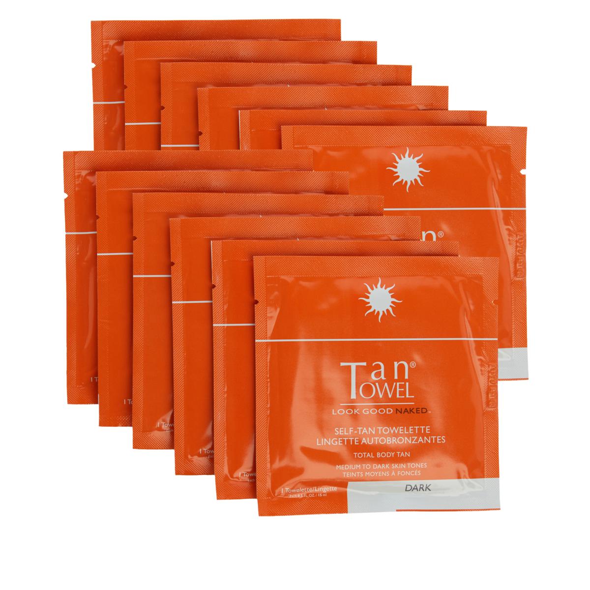 TanTowel® Full Body Dark 6-pack BOGO Auto-Ship® | HSN