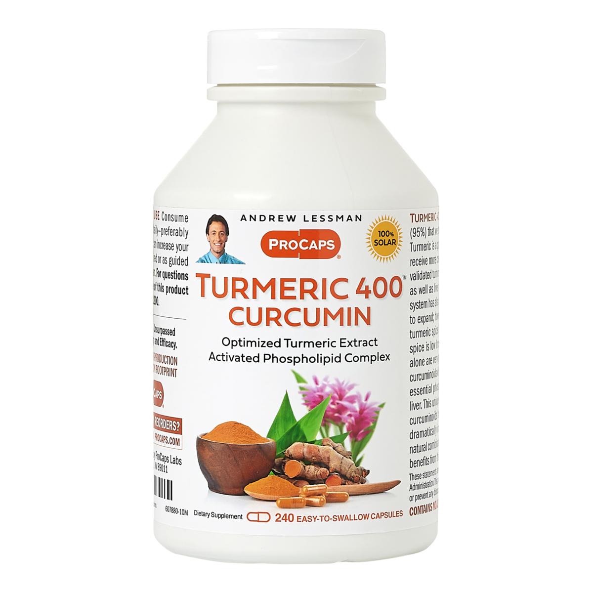 Turmeric-400 - 240 Capsules - 8282261 | HSN