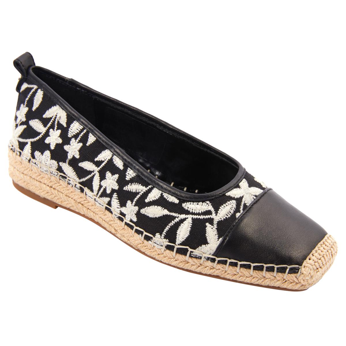 Vince Camuto Miheli Embroidered Espadrille Wedge Flat - 21881760 | HSN