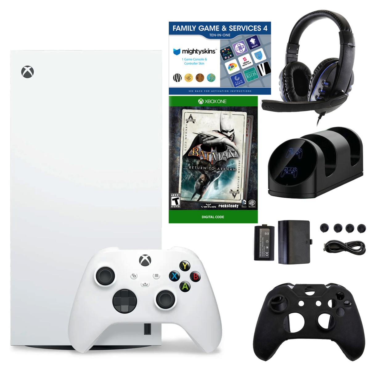 Xbox Series X Digital White Console Batman: Return to Arkham Bundle | HSN